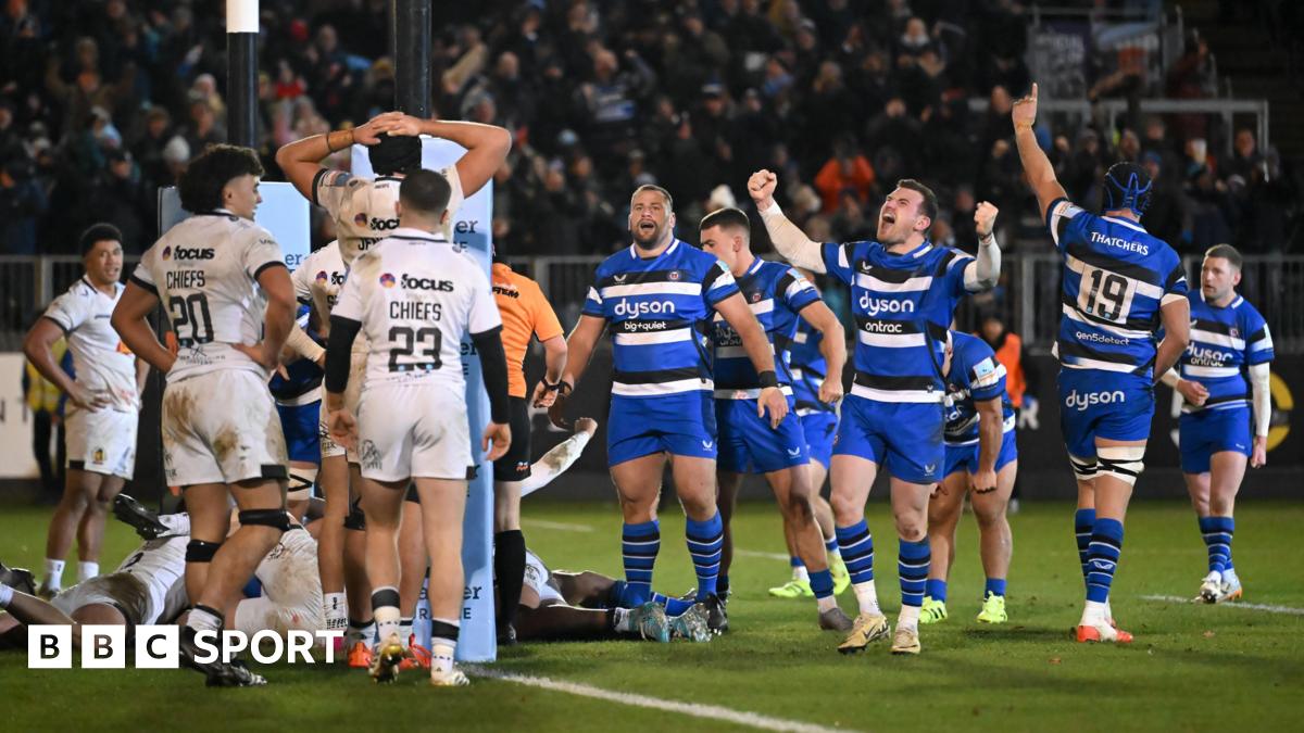 The Prem: Bath 33-26 Exeter Chiefs – Arthur Green anota un try de ...